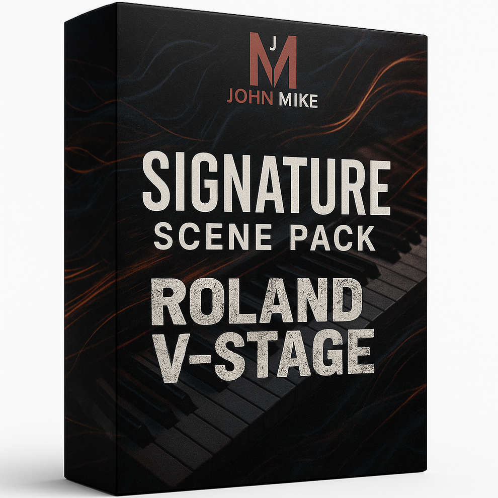 Roland V-Stage Signature Scene Pack! – John Mike